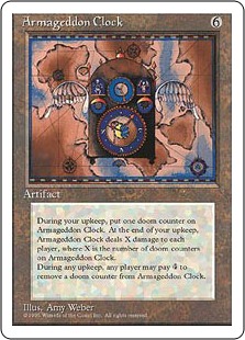 Armageddon Clock - 4th Edition | Bazaar of Magic