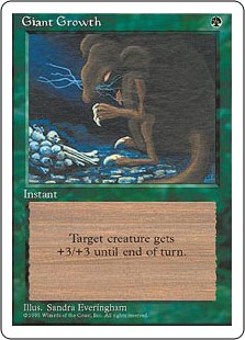 Giant Growth - 4th Edition | Bazaar of Magic
