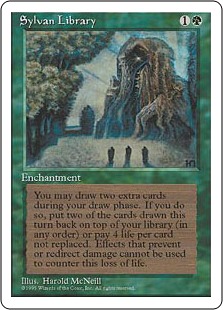 Sylvan Library - 4th Edition | Bazaar of Magic