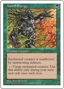 Instill Energy (EX) - 5th Edition | Bazaar of Magic