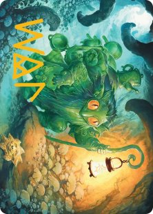 Art Card 21: Mutable Explorer (signed) - Lorwyn Eclipsed Art Series ...
