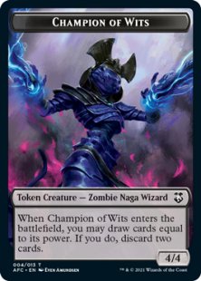 Champion of Wits eternalize token (4/4) - Hour of Devastation | Bazaar ...