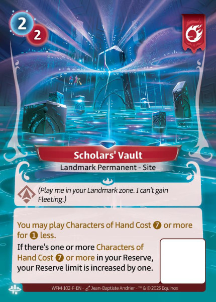 Scholars' Vault (F) - | Bazaar of Magic