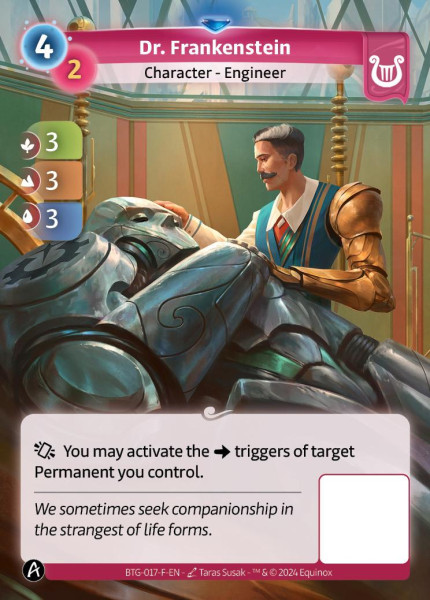 Dr. Frankenstein (F) - | Bazaar of Magic