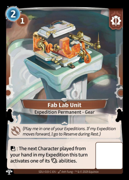 Fab Lab Unit (C) - | Bazaar of Magic
