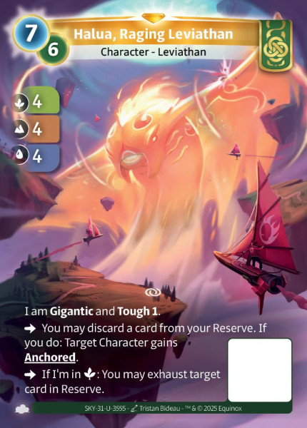 Halua, Raging Leviathan (U-3555) - | Bazaar of Magic