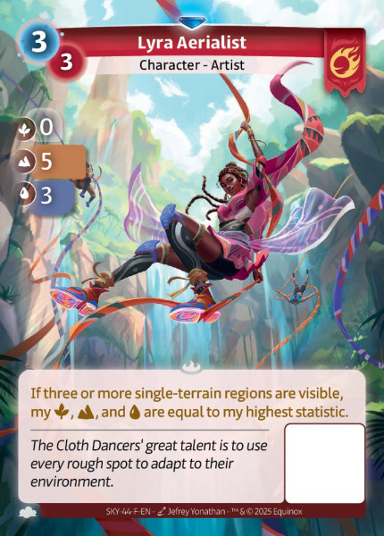 Lyra Aerialist (F) - | Bazaar of Magic