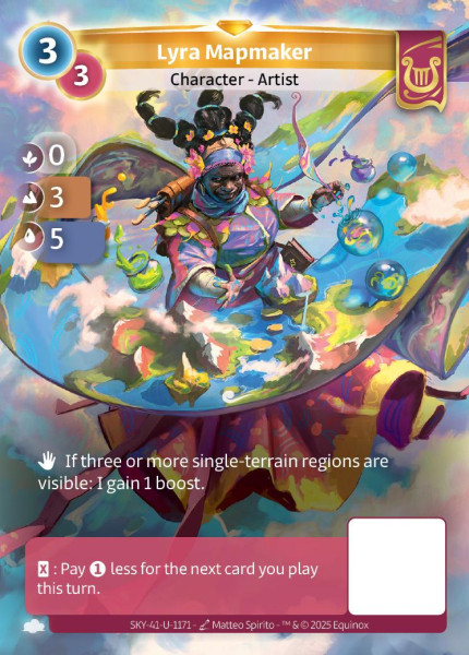 Lyra Mapmaker (U-2349) - | Bazaar of Magic