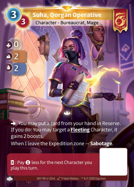 Suha, Qorgan Operative (U-2241) - | Bazaar of Magic