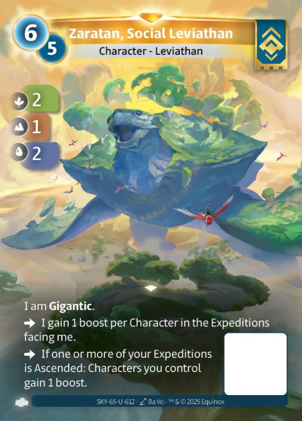 Zaratan, Social Leviathan (U-612) - | Bazaar of Magic