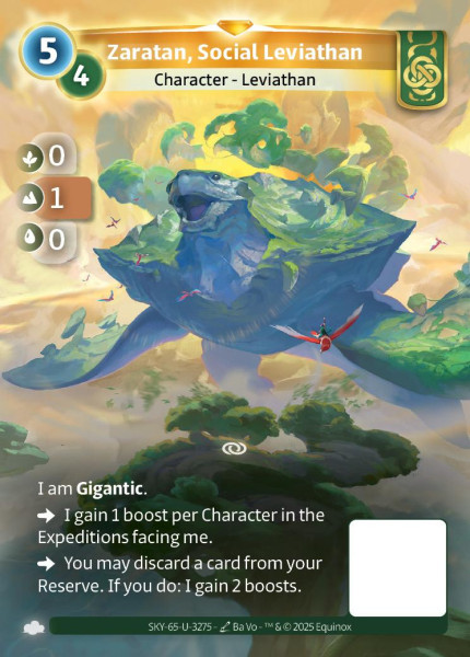 Zaratan, Social Leviathan (U-3275) - | Bazaar of Magic