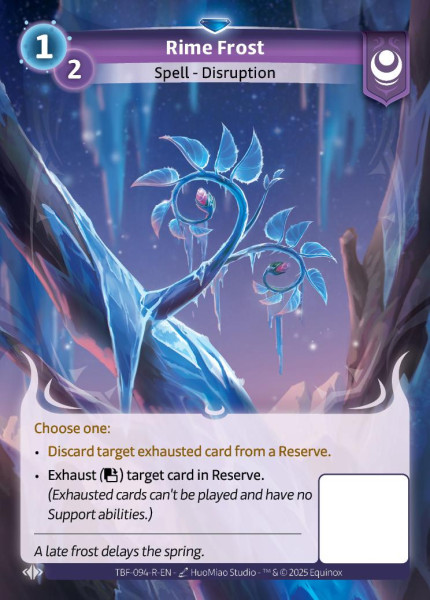 Rime Frost (R) - | Bazaar of Magic