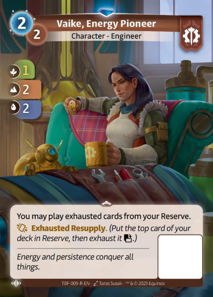 Vaike, Energy Pioneer (R) (1) (Taras Susak) - | Bazaar of Magic