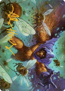 Art Card 11: Swarm, Being of Bees - Marvel's Spider-Man Art Series ...