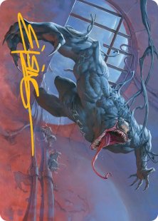 Art Card 12: Venom, Evil Unleashed - Marvel's Spider-Man Art Series | Bazaar of Magic
