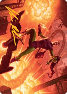 Art Card 27: Green Goblin, Revenant (signed) - Marvel's Spider-Man Art ...