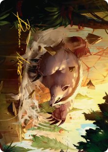 Art Card 12: Badgermole - Avatar: The Last Airbender Art Series ...