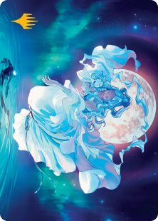 Art Card 07: Yue, the Moon Spirit (signed) - Avatar: The Last Airbender ...