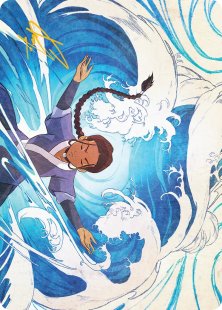 Art Card 48: Katara, Water Tribe's Hope - Avatar: The Last Airbender ...