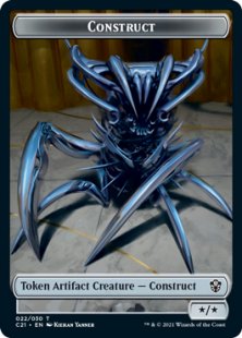 Construct token (1) (*/*) - Commander 2021 | Bazaar of Magic