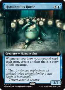 Homunculus Horde (#454) (foil) (extended art) - Foundations Varianten ...