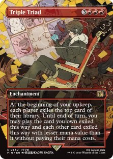 Triple Triad (borderless) - Final Fantasy Varianten | Bazaar of Magic