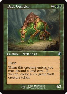 Pack Guardian (showcase) - Innistrad Remastered Varianten | Bazaar of Magic