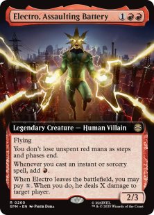 Electro, Assaulting Battery (extended art) - Marvel's Spider-Man Varianten | Bazaar of Magic