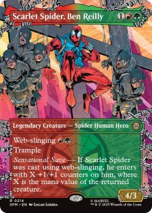 Similar cards to Scarlet Spider, Ben Reilly (borderless) | Bazaar of Magic