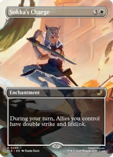 Similar cards to Sokka's Charge (foil) (borderless) | Bazaar of Magic