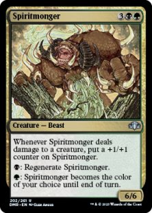 Spiritmonger - Dominaria Remastered | Bazaar of Magic