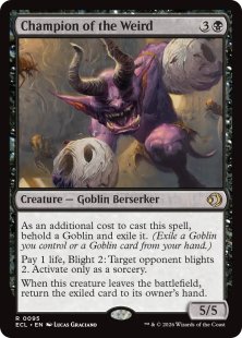 Champion of the Weird (foil) - Lorwyn Eclipsed | Bazaar of Magic