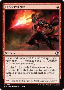 Similar cards to Cinder Strike | Bazaar of Magic
