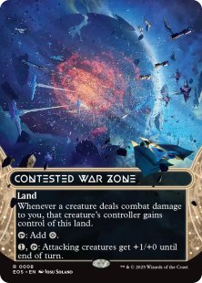 Contested War Zone (#08) (borderless) - Edge of Eternities Stellar ...