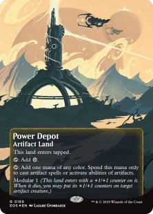 Power Depot (#79) (foil) (borderless) - Edge of Eternities Stellar ...