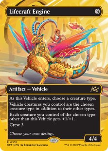 Lifecraft Engine (#497) (first-place foil) - Aetherdrift First-Place ...
