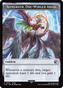 Sephiroth, One-Winged Angel emblem - Final Fantasy | Bazaar of Magic