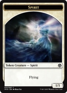 Spirit token (1/1) - Iconic Masters | Bazaar of Magic