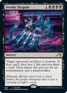 Invoke Despair (foil) - Overige Promo | Bazaar of Magic
