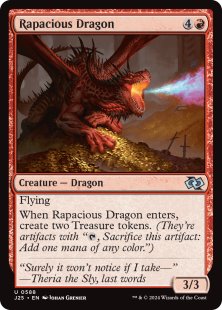 Rapacious Dragon - Jumpstart 2025 | Bazaar of Magic