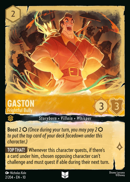 Gaston, Frightful Bully - | Bazaar of Magic
