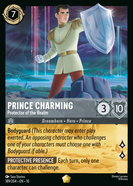 Prince Charming, Protector of the Realm (foil) - | Bazaar of Magic