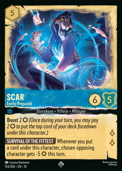 Scar, Eerily Prepared (foil) - | Bazaar of Magic