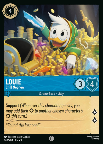 Louie, Chill Nephew - | Bazaar of Magic