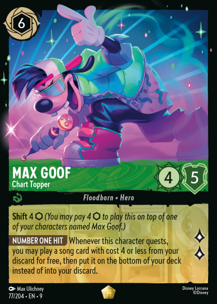 Max Goof, Chart Topper - | Bazaar of Magic