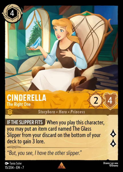 Cinderella, The Right One (foil) - | Bazaar of Magic