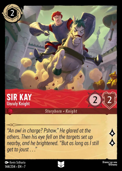 Sir Kay, Unruly Knight - | Bazaar of Magic