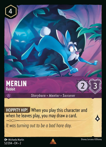 Disney Lorcana - Rise of the Floodborn Starter Deck: Merlin & Tiana ...