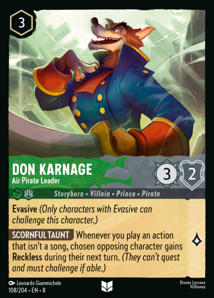 Don Karnage, Air Pirate Leader (foil) - | Bazaar of Magic