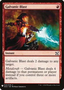 Galvanic Blast - Mystery Booster | Bazaar of Magic